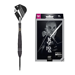 Target Darts Phil Taylor Power 9-Five Gen 8 26G 95% Tungsten Swiss Point Steel Tip Darts Set