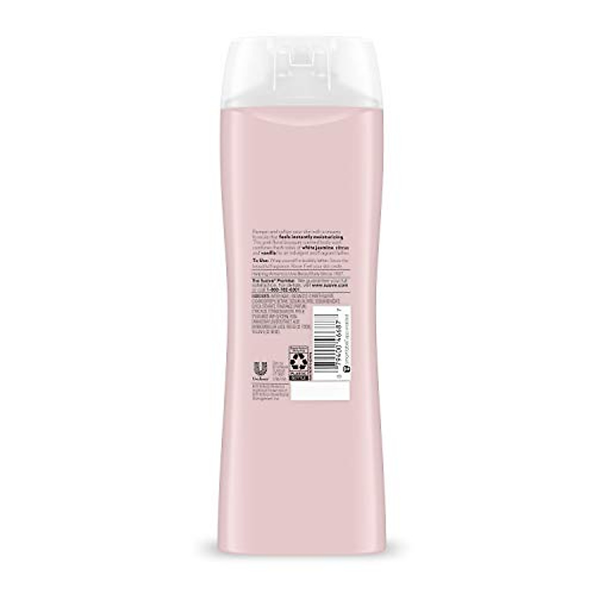 Suave Essentials Moisturizing Body Wash Aloe & Rosewater Moisturizes Better than Soap Bars 15 oz