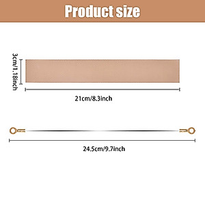 6 Pack Sealer Replacement Element Grip 200mmx2mm, Impulse Sealer Heating Element Service Spare Repair Parts Kit Heat Seal Strips for 8inch Heat Sealer, Suitable for Most Hand Sealers