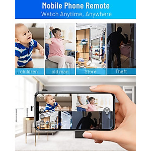 NOAHTEC 4MP PoE Security Camera System, 4Pcs CCTV Security Cameras System 2K IP Home Security Cameras with 8CH 8MP 4K NVR &Hard Drive 1TB, Person VehicleDetection, Two-Way Audio, 100ft Night Vision