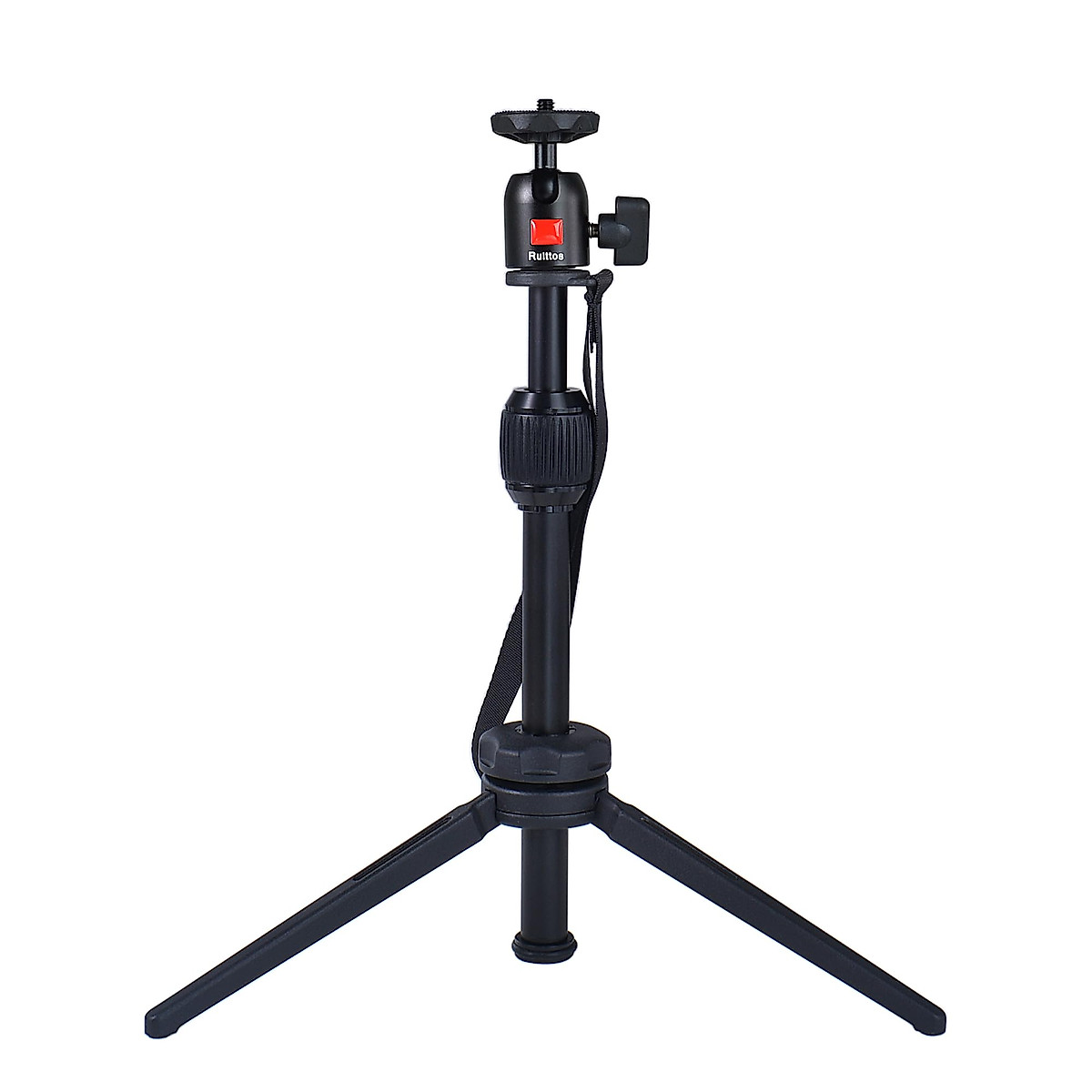 Tripod Stand Compatible with Anker Nebula Capsule Series, Universal Mini Camera Tripod, Aluminum Alloy Portable Projector Stand for Capsule, Capsule Max, and Capsule II with Swivel Ball Head