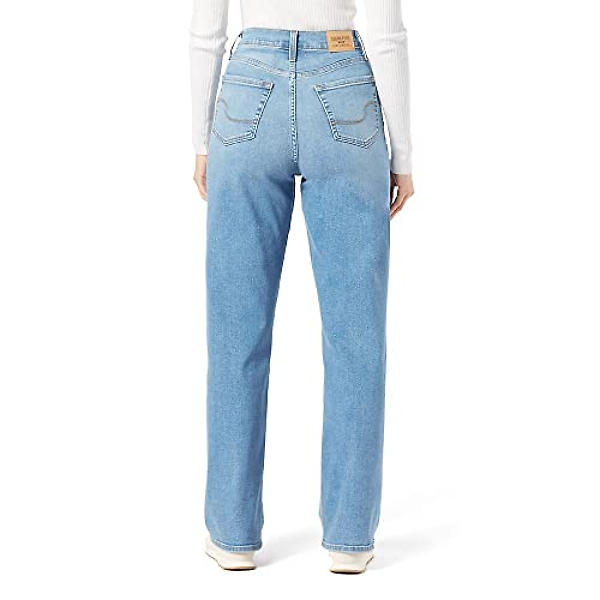 Signature by Levi Strauss & Co. Gold Women's Heritage High-Rise Loose Straight, (New) Rocky River, 14