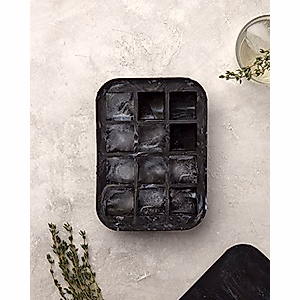 W&P Peak Silicone Everyday Ice Tray w/ Protective Lid | Easy to Remove Ice Cubes | Food Grade Premium Silicone | Dishwasher Safe, BPA Free,Peak Blue,Single ,
