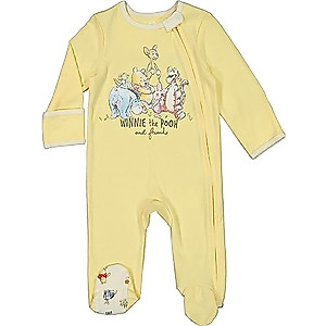 Disney Winnie the Pooh Sleep N' Play Bib Blanket and Burp Cloth 4 Piece Set 0-6 Months