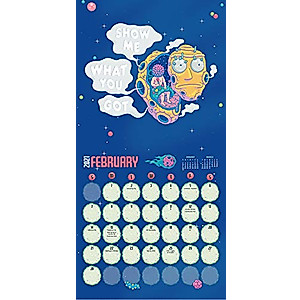 Rick and Morty 2021 Calendar