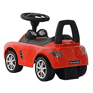 Best Ride On Cars Mercedes Benz Push Car, Red