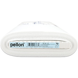 Pellon Peltex Sew in Stabilizer, 1 Count (Pack of 1), White