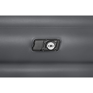 SLEEPLUX Durable Inflatable Air Mattress with Built-in Pump, Pillow and USB Charger, 22" Tall Queen