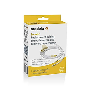 Medela Sonata Replacement Tubing, Breast Pump Accessories Designed for Sonata Breastpump, Authentic Spare Parts