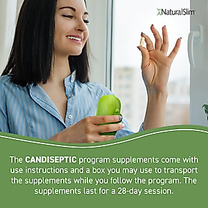 NaturalSlim Candiseptic Kit Capsules – Formulated by Frank Suarez (1 Pack)