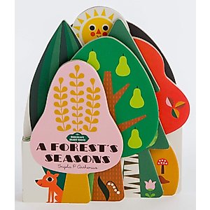 Bookscape Board Books: A Forest's Seasons: (Colorful Children?s Shaped Board Book, Forest Landscape Toddler Book)