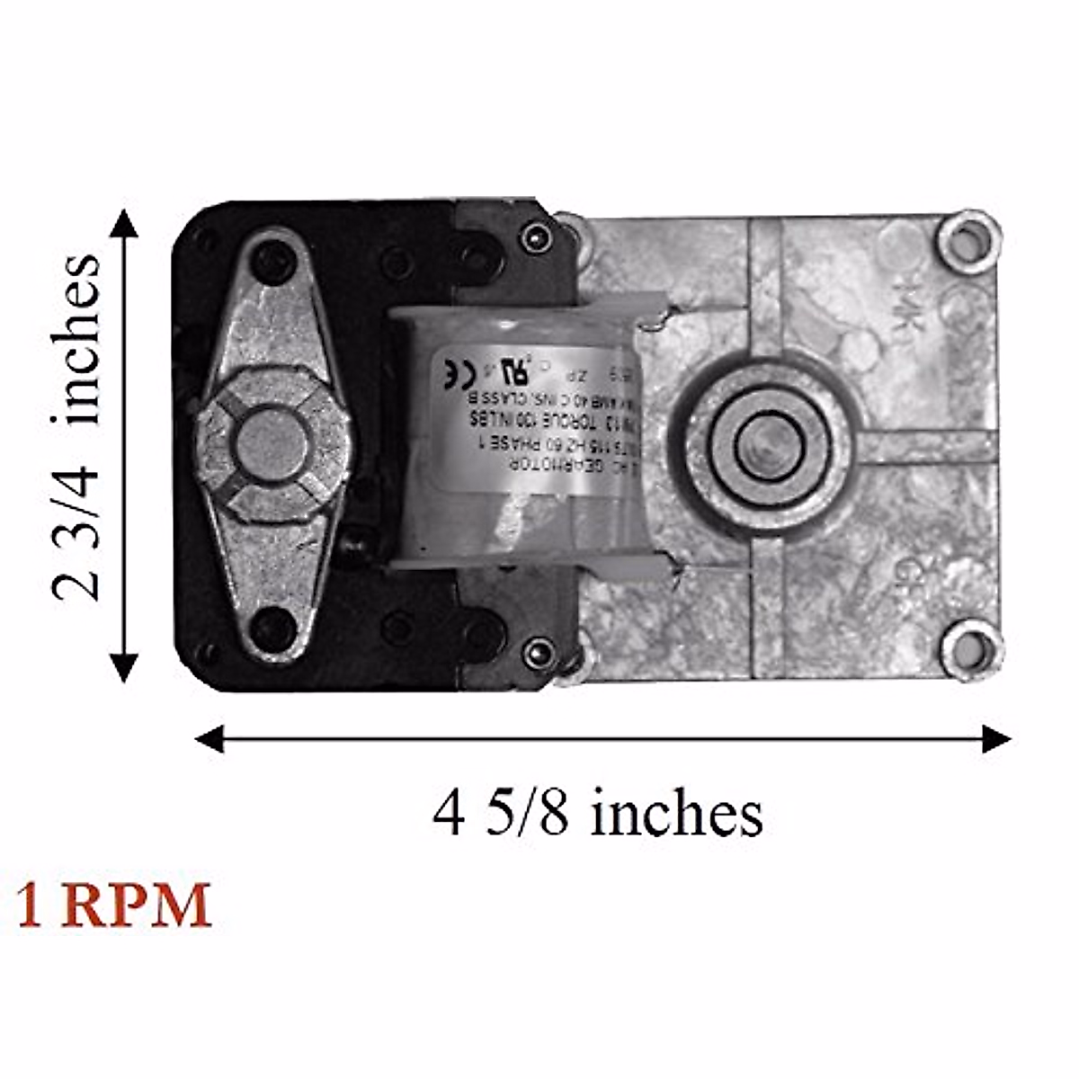 Premium Whitfield Pellet Auger Motor 12046300-10+ Year Lifespan - PP7000 MFR