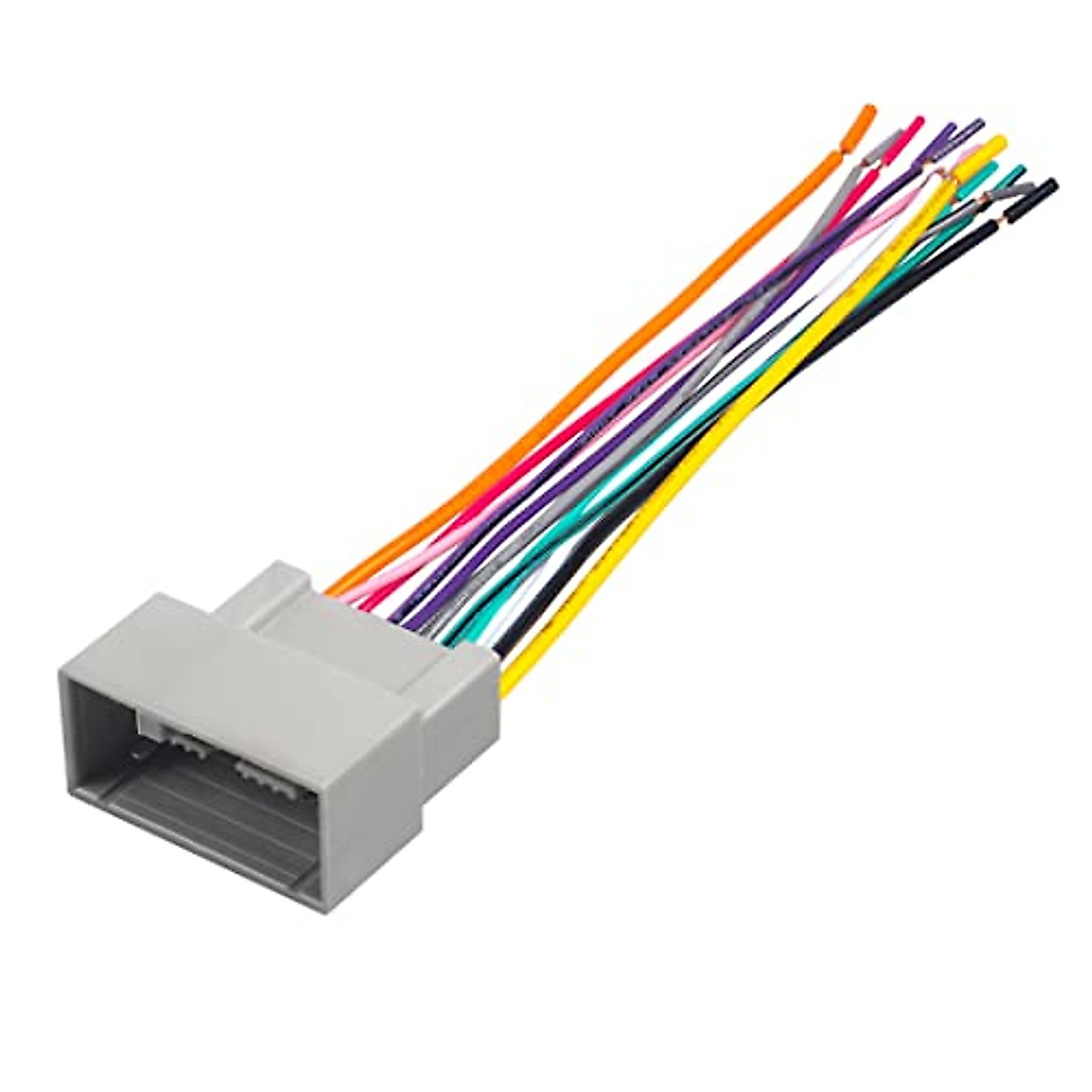 BATIGE Radio Wiring Harness for Honda Accord City Jazz 2008-2018 Car Stereo Wire Cable Plug Non-Amplified System