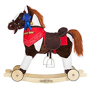 Rockin' Rider Admiral 2-in-1 Horse Brown Large