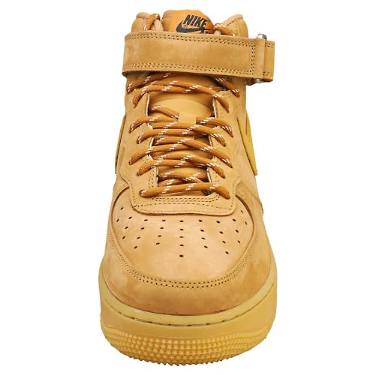 Nike mens Air Force 1 Mid '07 Shoes, Flax/Wheat-gum Light Brown, 13