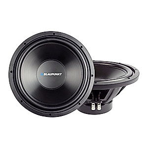 Blaupunkt 12" Single Voice Coil Subwoofer with 800W Power (GBW120) BLACK