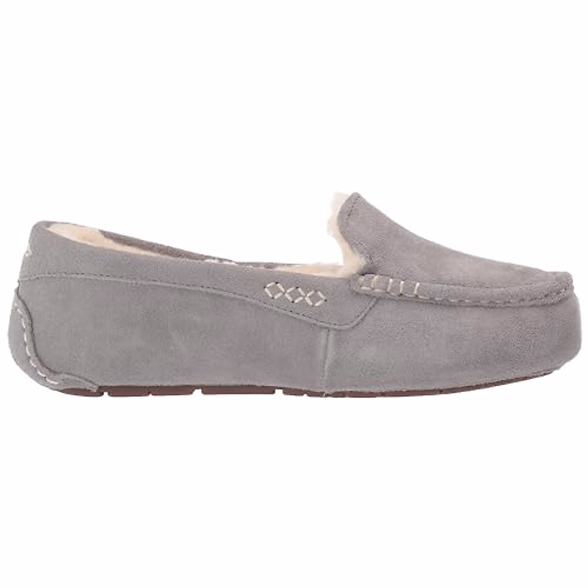 UGG Women's Ansley Slipper, Light Grey, 08