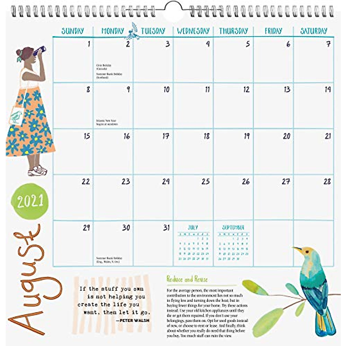 My Perfectly Imperfect Life Wall Calendar 2021: A Year of Letting Go
