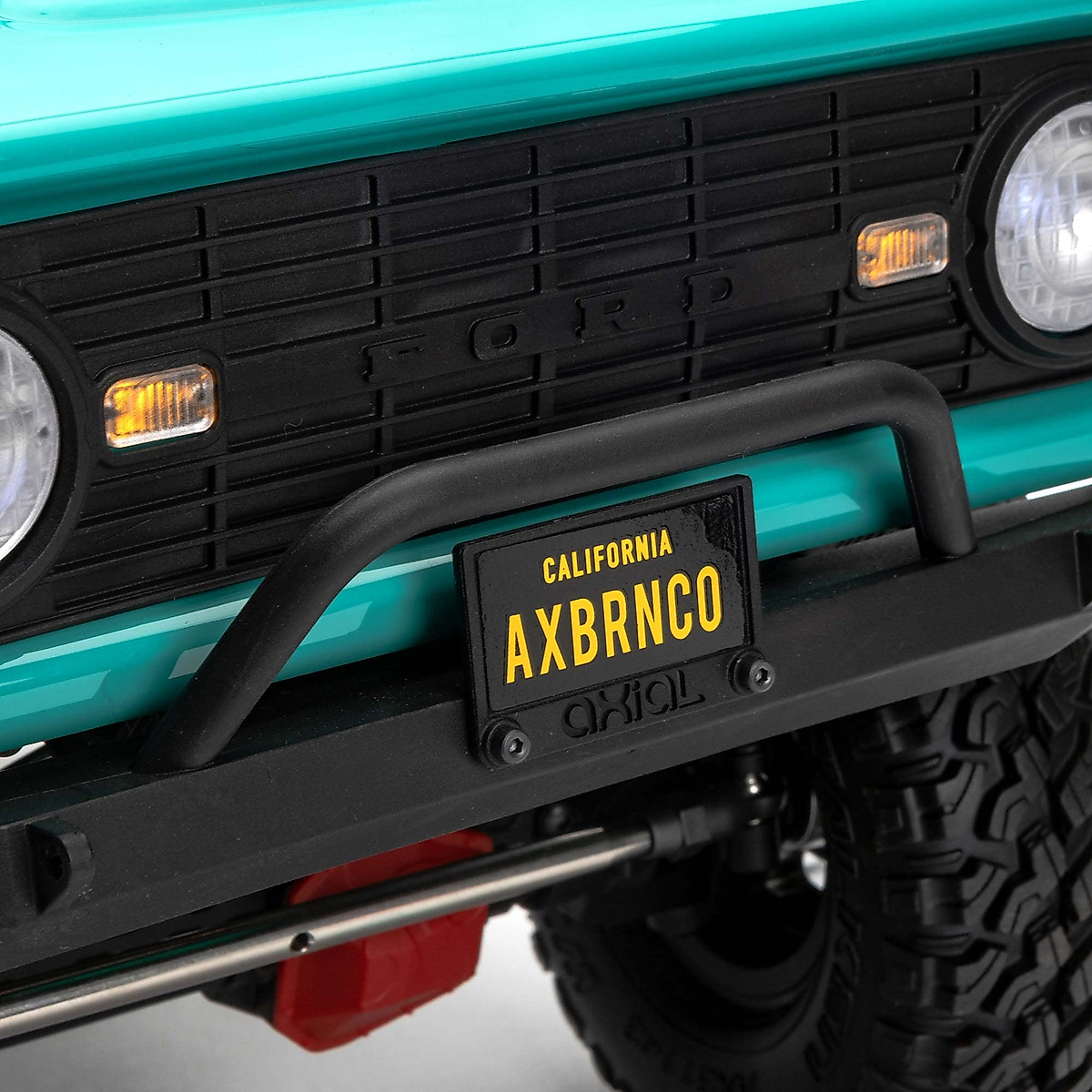 Axial RC Truck 1/10 SCX10 III Early Ford Bronco 4WD RTR (Battery and Charger Not Included), Turquoise Blue, AXI03014T1