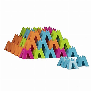 Fat Brain Toys Corners Up - Outsmart. Outstack. Out-Corner. [Fun Family Brainteaser Party Strategy Game for Kids, Teens, & Adults]