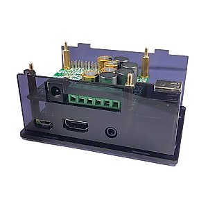 Acrylic Case for InnoMaker AMP and AMP Pro Hat Module Works with Raspberry Pi 5 4 3B B+