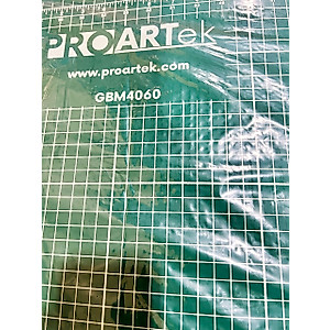 Proartek Drafting PK00012 Model GBM4060 Series 40" x 60" Professional Cutting Mat; Double-Sided Green/Black; Self-Healing; For Graphic Arts, Hobbies, Sewing, Scrapbooking, and other Cutting Projects