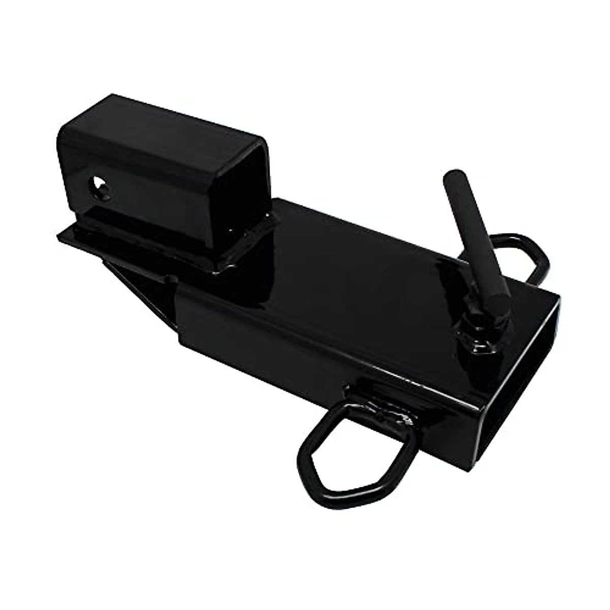 Extreme Max 5001.1389 Clamp-On Forklift Hitch 2" Receiver with Tri-Ball Hitch and Tow Hook