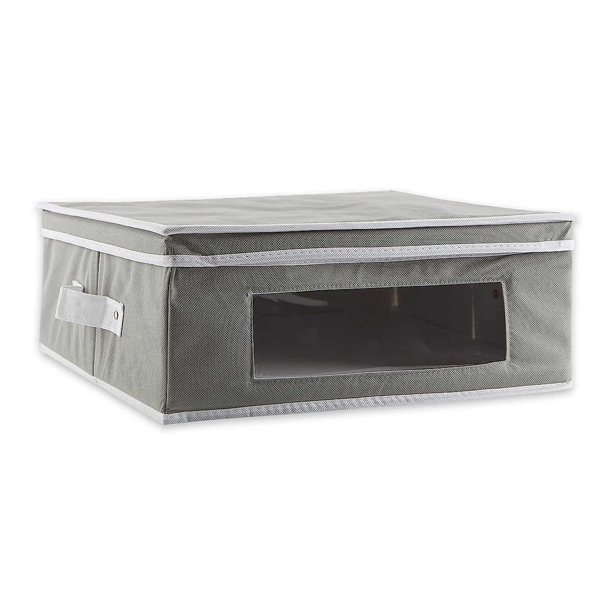 DII Breathable Closet Storage Organizer, Cube, Gray