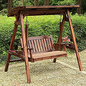 SewKer Outdoor Bench Cushion 44 x 18 Inch Waterproof Patio Furniture Cushions, High Density Foam Never Deform (TAN)