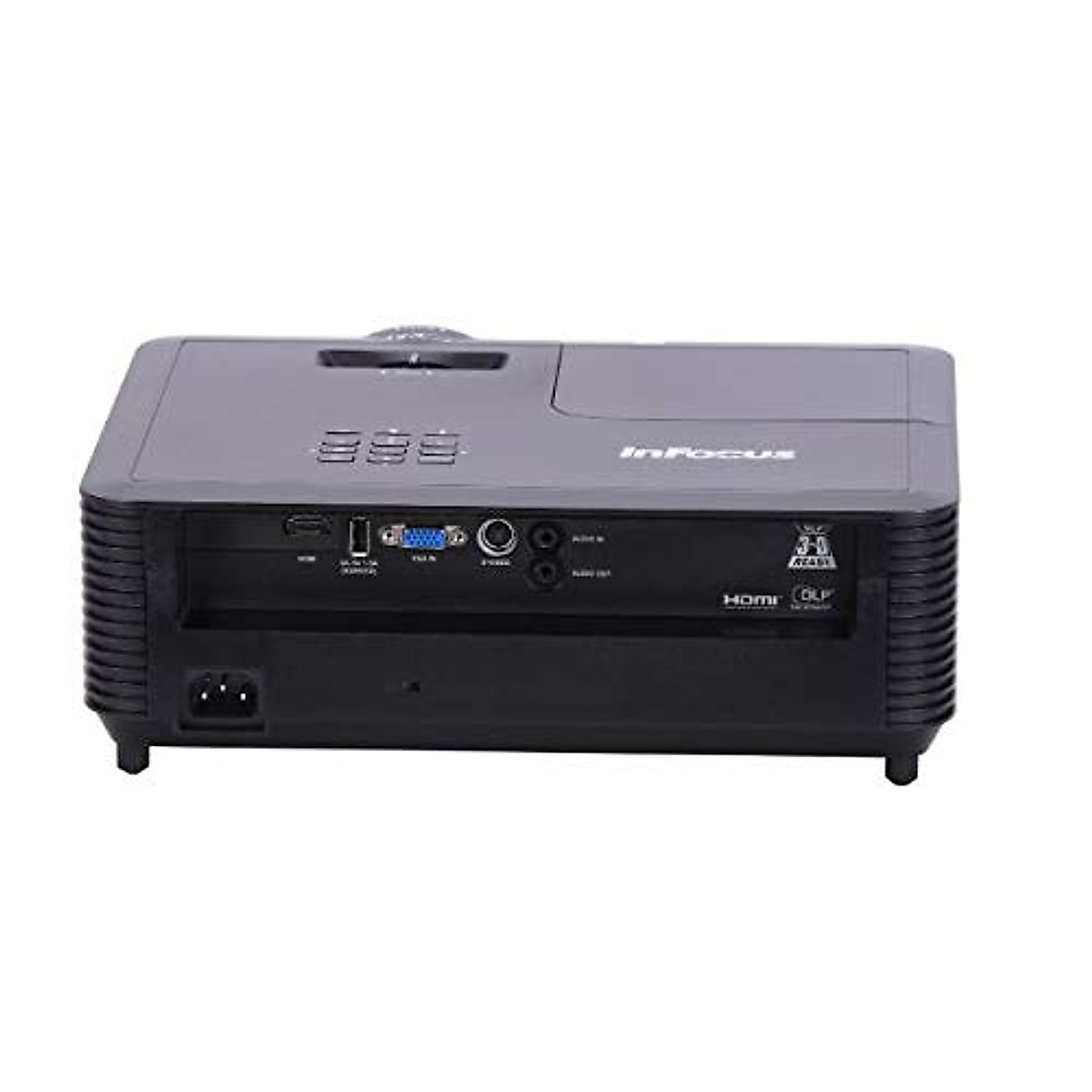 InFocus Genesis IN114AA 3D Ready DLP Projector - 4:3-1024 x 768 - Front, Rear, Ceiling - 720p - 8000 Hour Normal Mode - 15000 Hour Economy Mode - XGA - 30,000:1-3800 lm - HDMI - USB