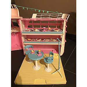 Barbie CRUISE SHIP Playset w Child Size CAMERA Activates Tropical SOUNDS! (2002)