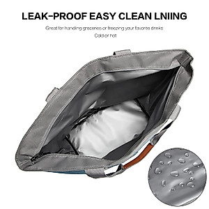 Insulated Cooler Bag - Reusable, Thermal Foam Insulation for Hot/Cold Food, Ideal for Delivery, Travel, and Picnics