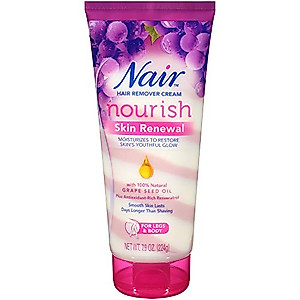 Nair Hair Remover Nourish Skin Renewal Hair Remover Cream, 7.9 oz