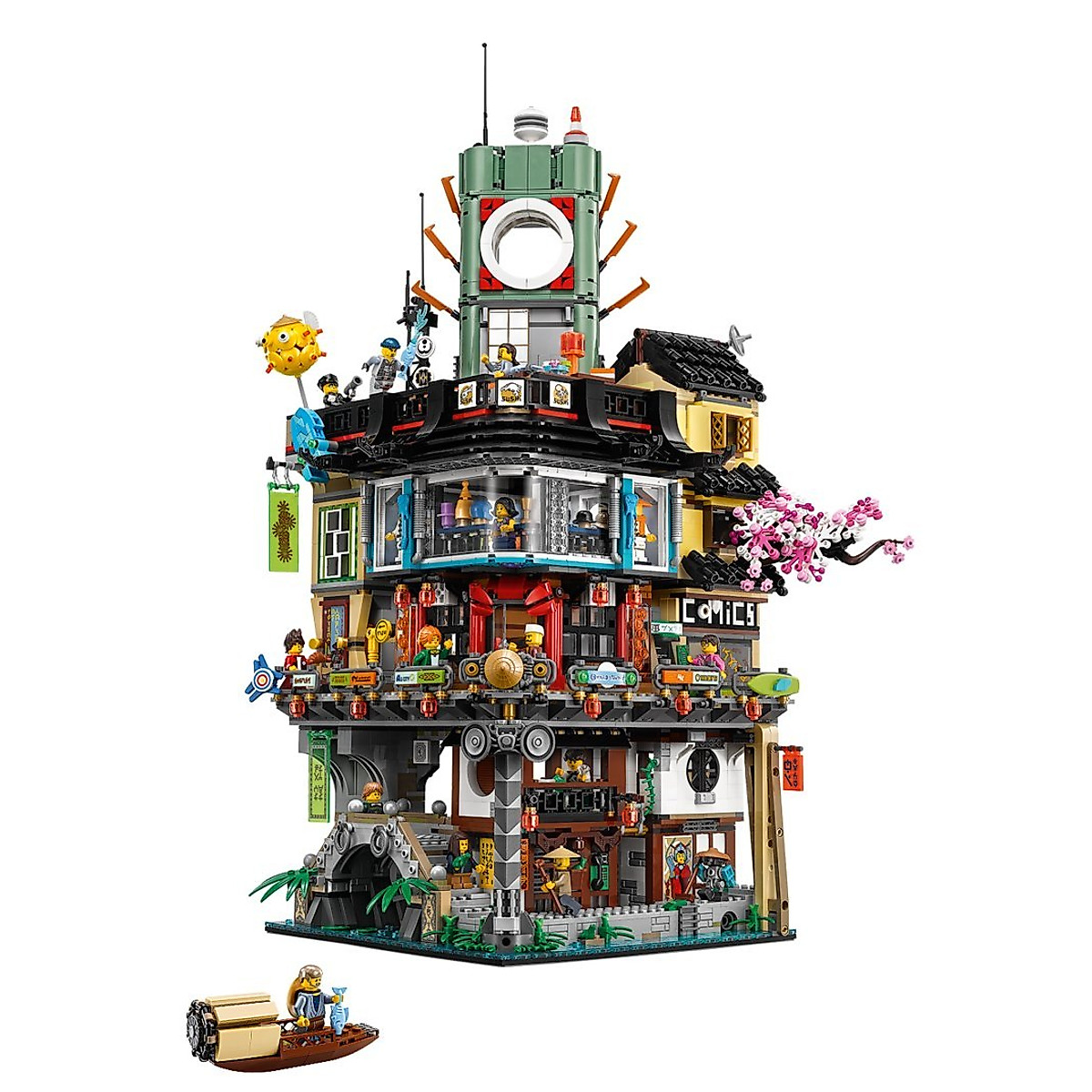 LEGO NINJAGO Ninjago City 70620, 192 months to 252 months (4867 Pieces)