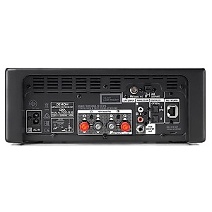 Denon Receiver RCD-N10, Bluetooth Receiver with Integrated CD Player, AM/FM Tuner, & Wi-Fi, for Smaller Rooms and Houses, Amazon Alexa Compatibility, Supports TV & More
