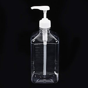 1600ml Simple Press, Pump Bottles syrup dispenser large Condiment Containers Squeeze Bottle ketchup pump Empty Syrup Ketchup Sauces