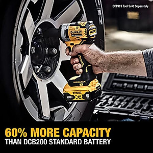 DEWALT 20V MAX Battery, 5 Ah, 2-Pack, Fully Charged in Under 90 Minutes (DCB205-2)