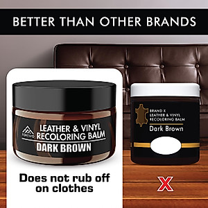 The Original Leather Recoloring Balm, Leather Color Restorer, Leather Scratch Remover, Leather Couch Scratch Repair, Leather Restorer for Couches, Leather Couch Paint, Leather Scratch Repair Navy Blue