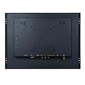 iChawk 15'' inch PC Monitor 1024x768 4:3 HDMI-in VGA USB Built-in Speaker Embedded Open Frame Wall-Mounted Support Linux Ubuntu Raspbian Debian OS Resistive Touch LCD Screen Display K150MT-59RL