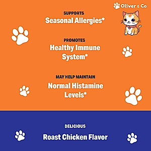 Natural Antibiotics for Cats - Cat Antibiotics - Cat Antibiotic - Pet Antibiotics - Cat Immune Support - Antibiotic for Cats - Cat Multivitamin - Cat UTI Antibiotics - 1 fl oz - Chicken Flavor