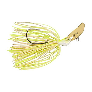 Berkley SlobberKnocker Fishing Jig, White Chartreuse, 1/2 oz