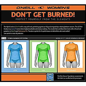 O'Neill Women's Thermo-X Long Sleeve Crew, Black, M