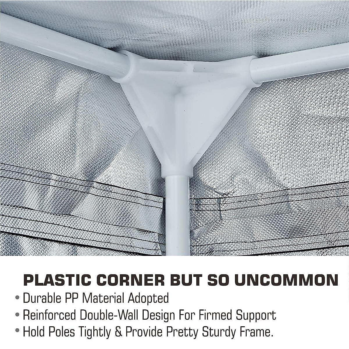 CDMALL Grow Tent Room Complete Kit 48"x48"x80" Kit Hydroponic Growing System Indoor Plants Growing Dark Room + Hydroponics Growing Setup Accessories (48"x48"x80" Kit)