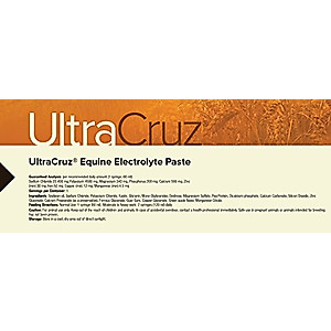 UltraCruz - sc-516042 Equine Electrolyte Supplement for Horses, 6 X 60 ml, Paste