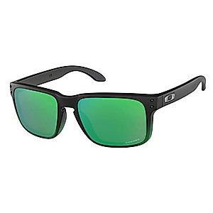Oakley Holbrook OO9102 9102E4 57M Jade Fade/Prizm Jade Sunglasses For Men + BUNDLE Accessory Leash Kit + BUNDLE with Designer iWear Complimentary Care Kit