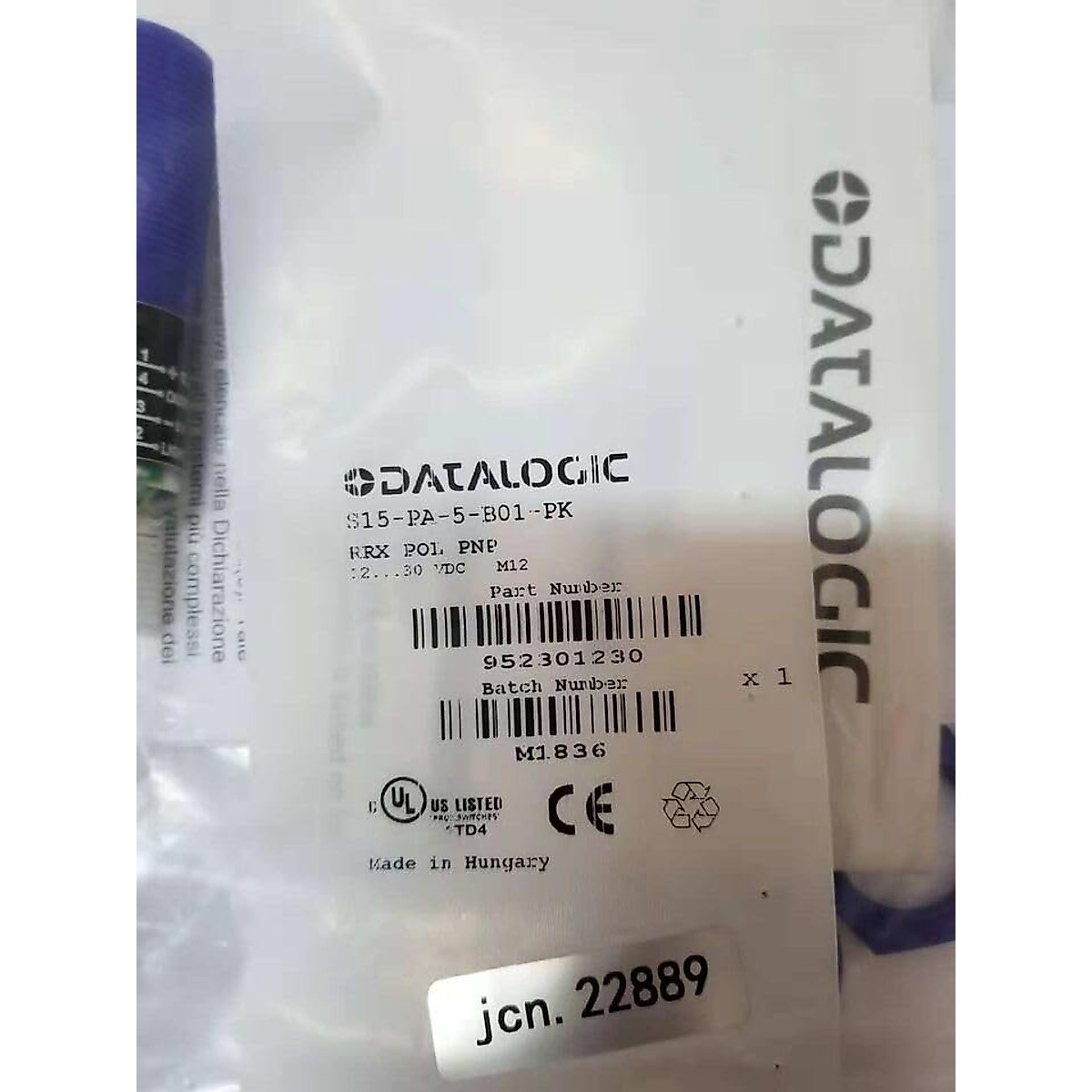 1PC Original Fit for ATALOGIC S15-PA-5-B01-PK / S15PA5B01PK