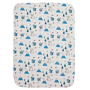 EVERYDAY KIDS 12 Pack Burp Cloths for Baby Girl; Newborn Essential with - Large Absorbent Cotton Flannel Pink Burping Cloths for Babies with Woodlands, Polka Dots and Hearts Prints and Solids