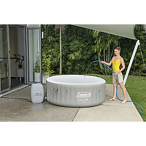 Coleman SaluSpa Tahiti Inflatable Hot Tub Spa, 2-4 Person AirJet Spa