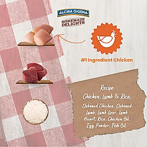 Homemade Delights - Dog Wet Food (Chicken, Lamb and Rice) - (Pack of 12)