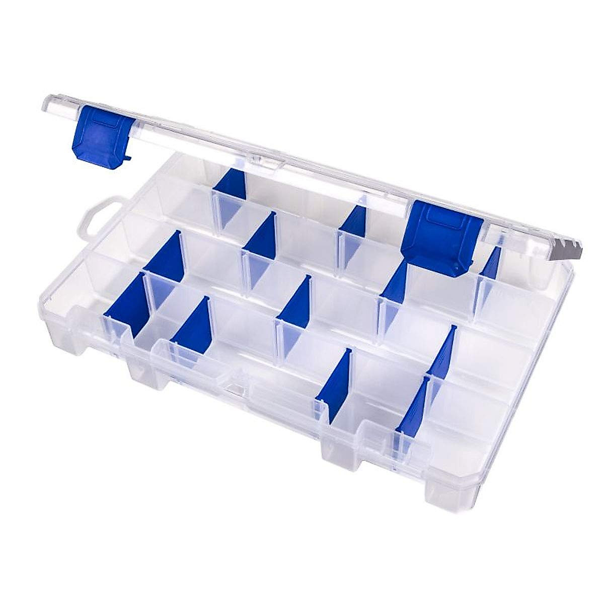 Flambeau Outdoors 4007 Tuff Tainer, Fishing Tackle Tray Box, Includes [12] Zerust Dividers, 24 Compartments